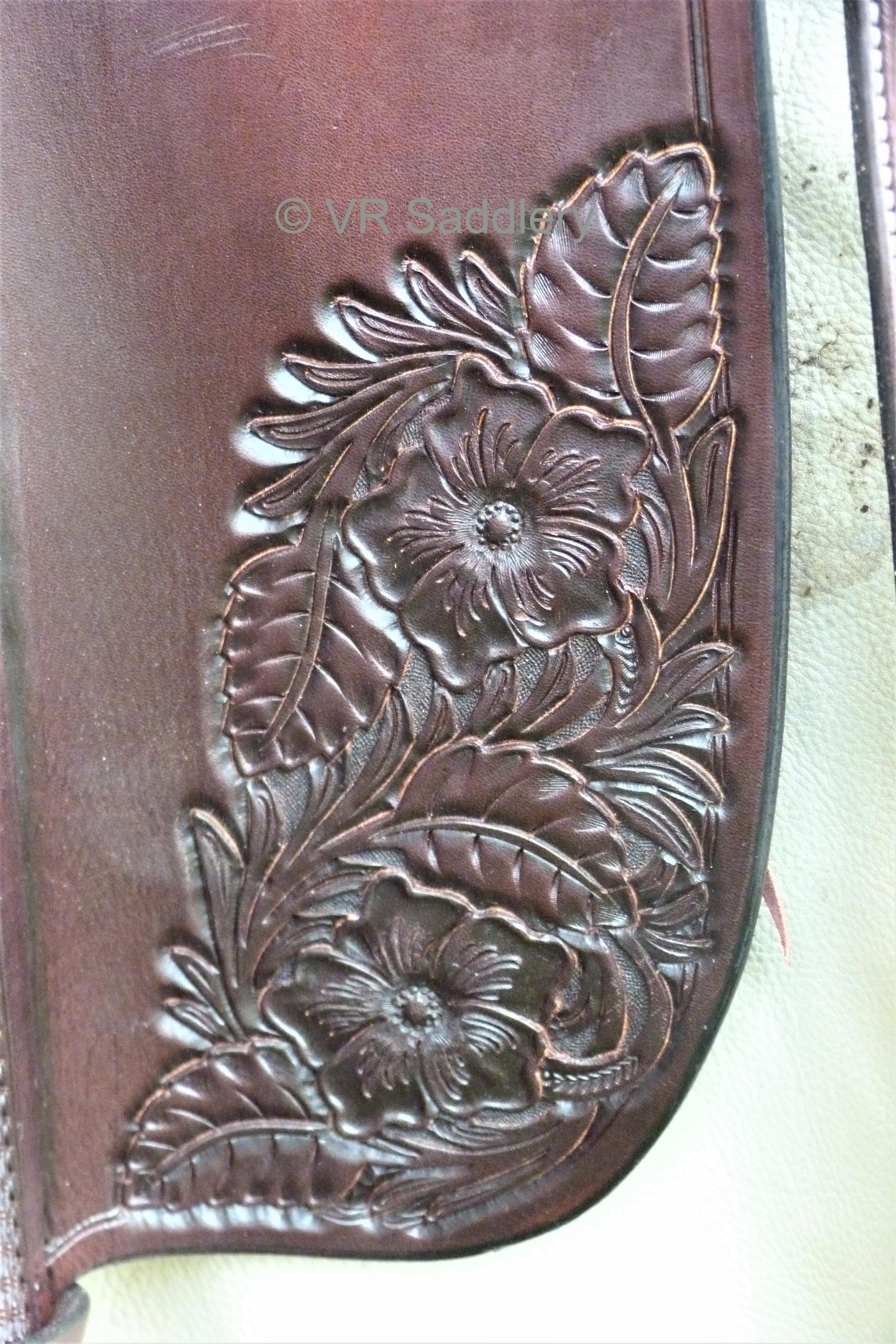 VR Saddlery:Custom western saddle