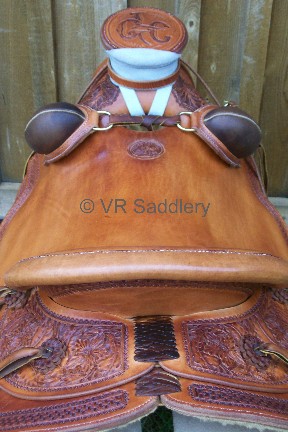 VR Saddlery:Custom western saddle