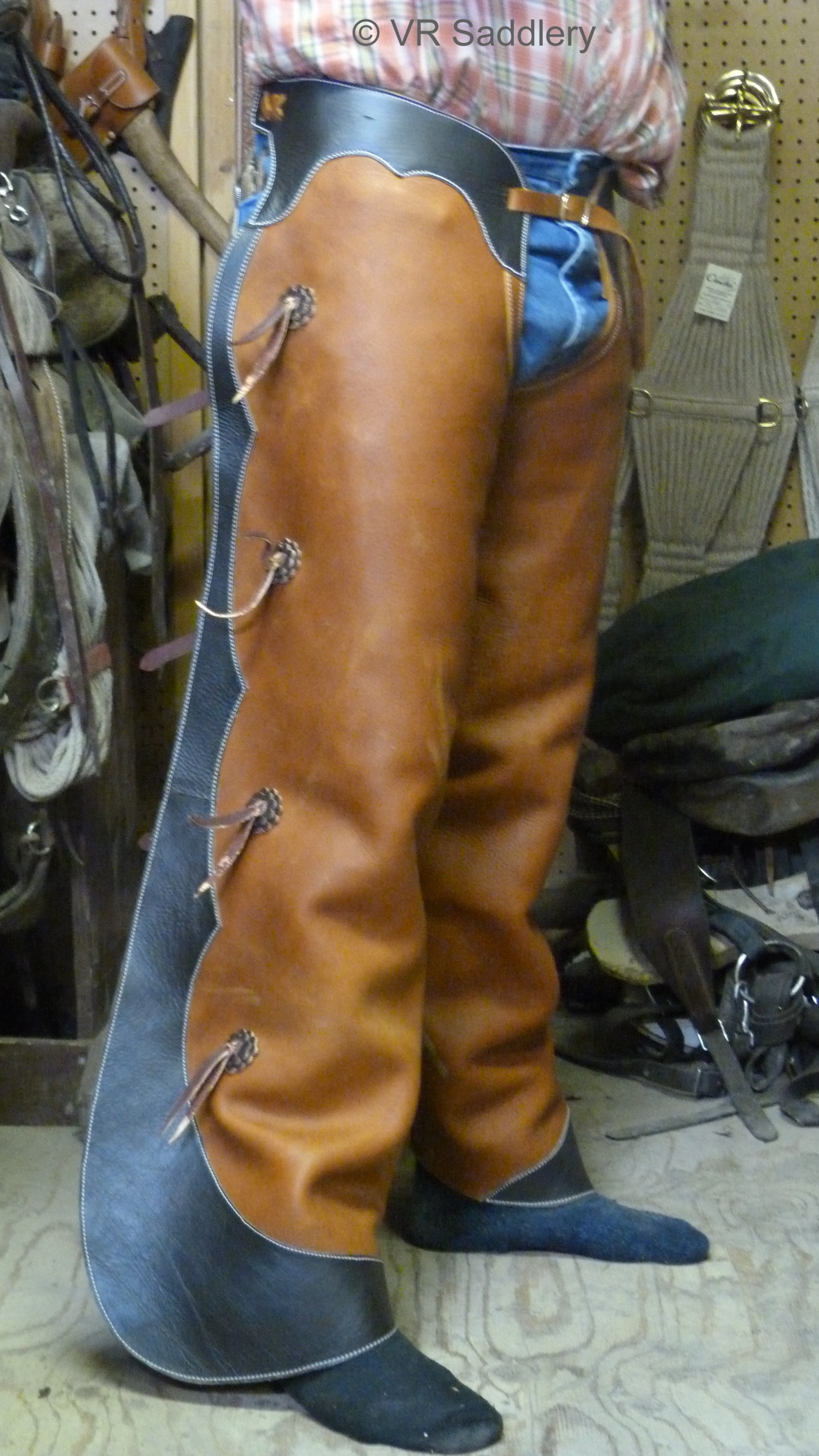 VR Saddlery: Custom Chaps and Chinks