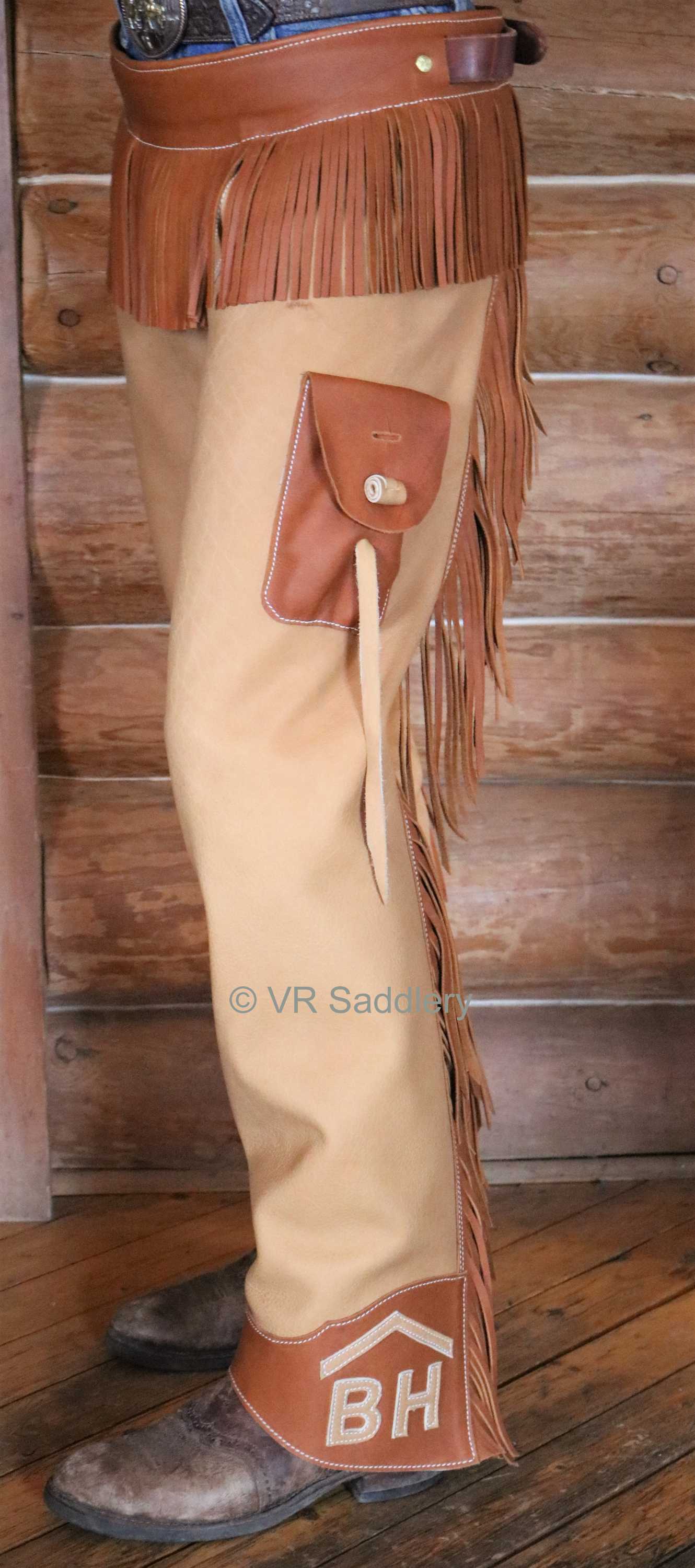 VR Saddlery: Custom Chaps and Chinks