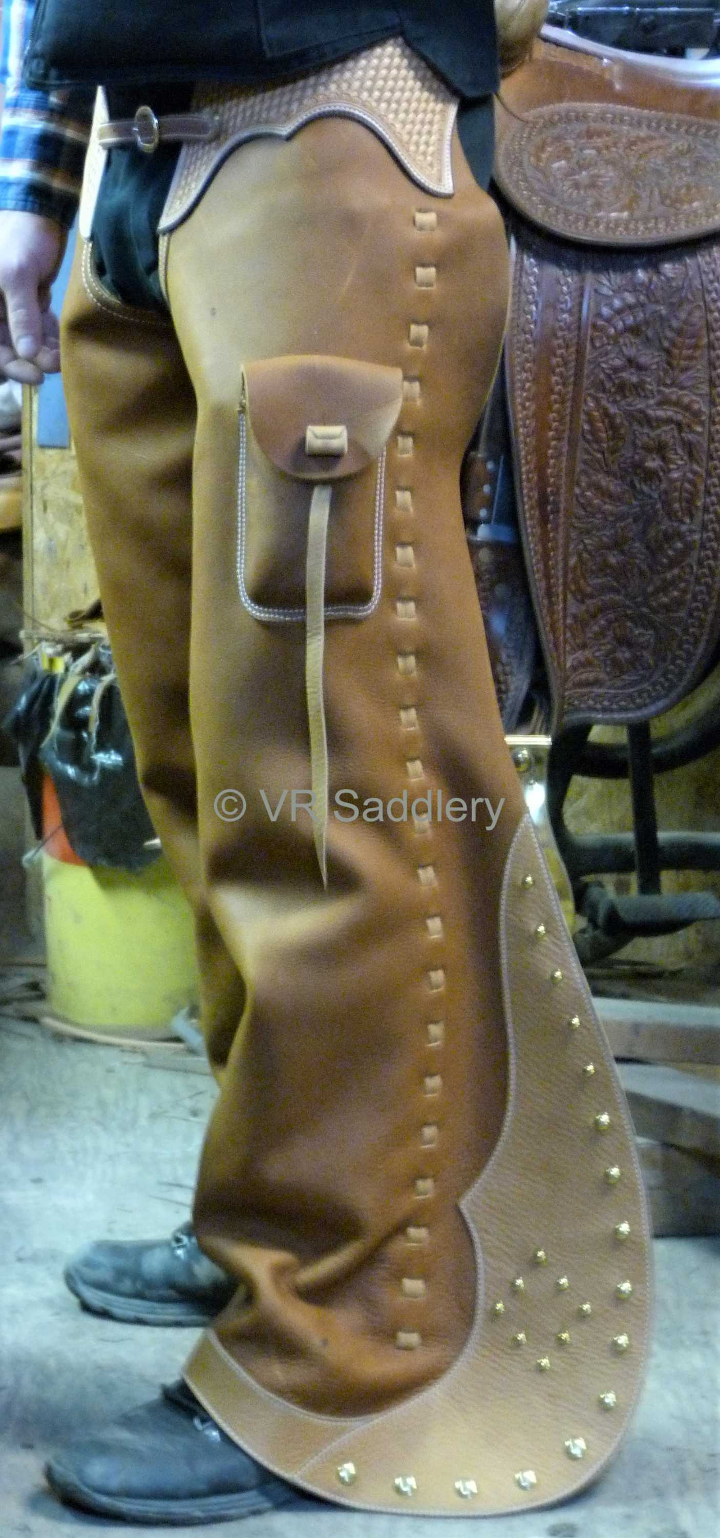 VR Saddlery: Custom Chaps and Chinks
