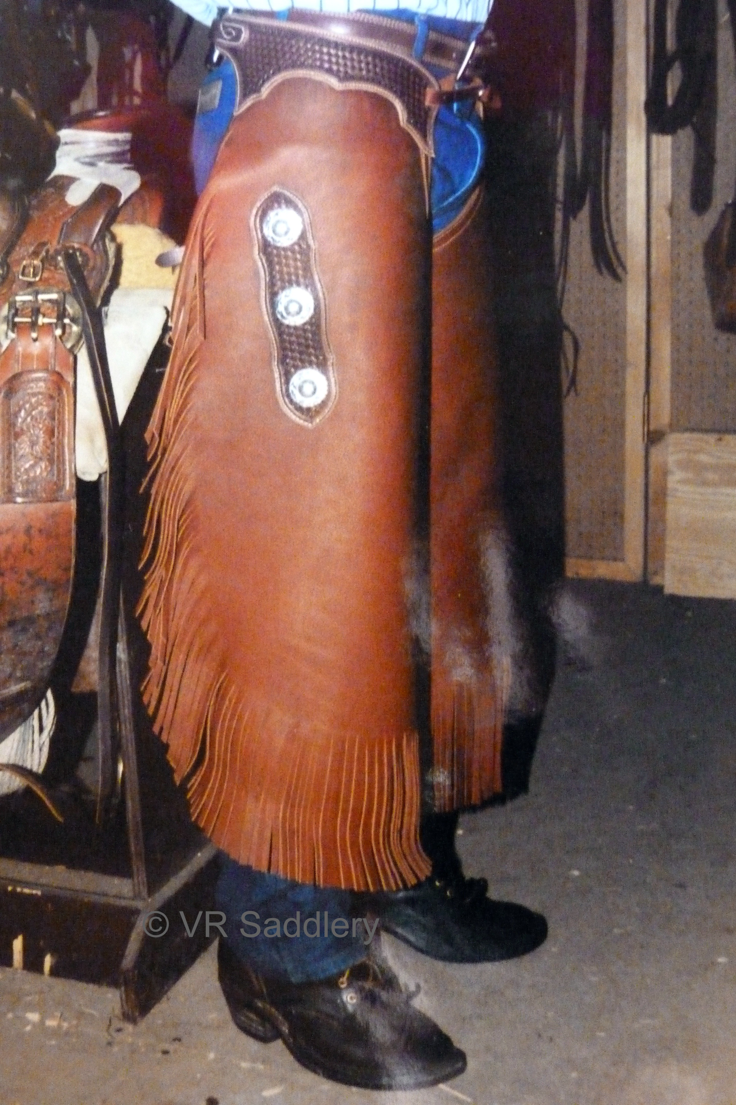 VR Saddlery: Custom Chaps and Chinks