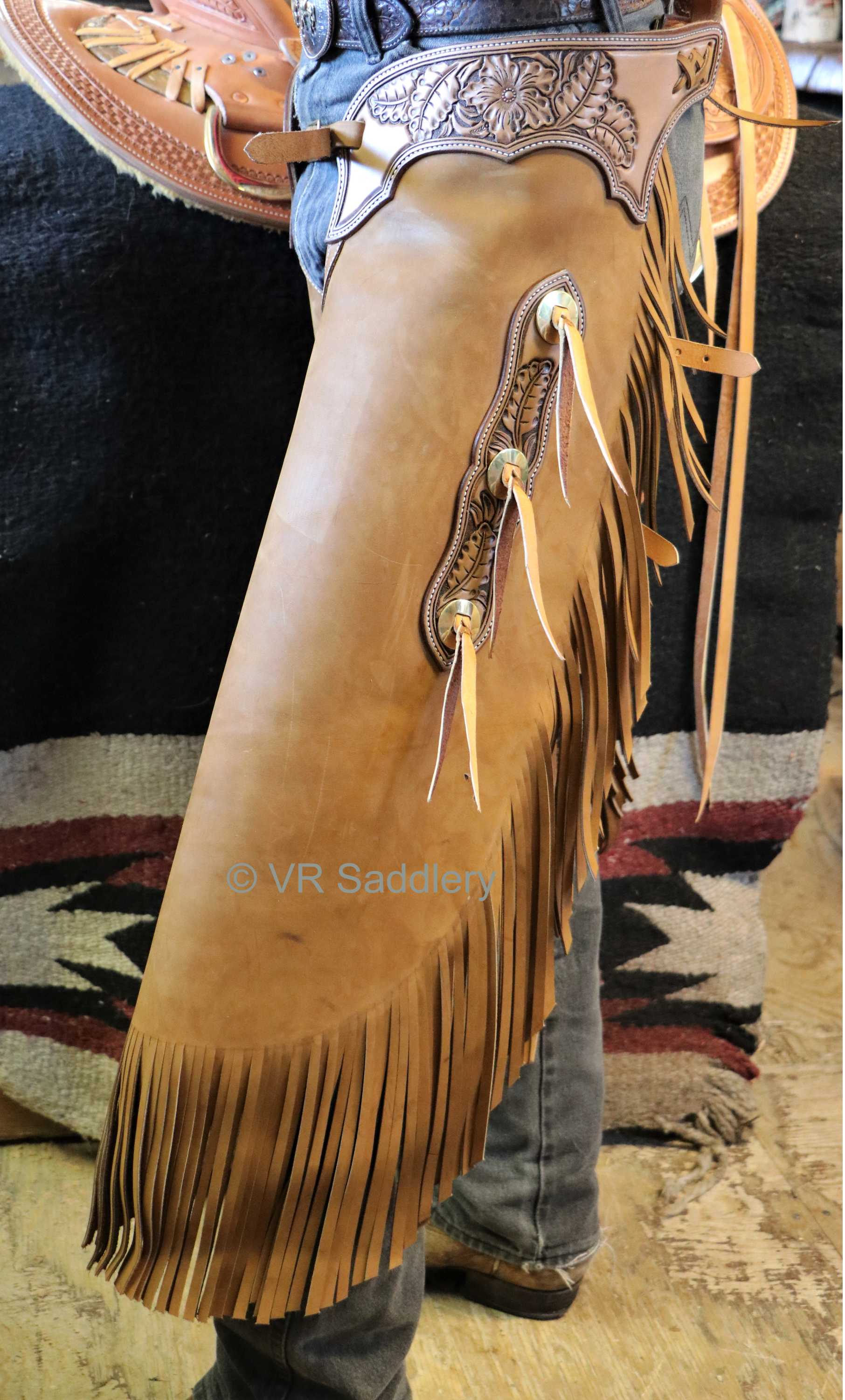 VR Saddlery: Custom Chaps and Chinks