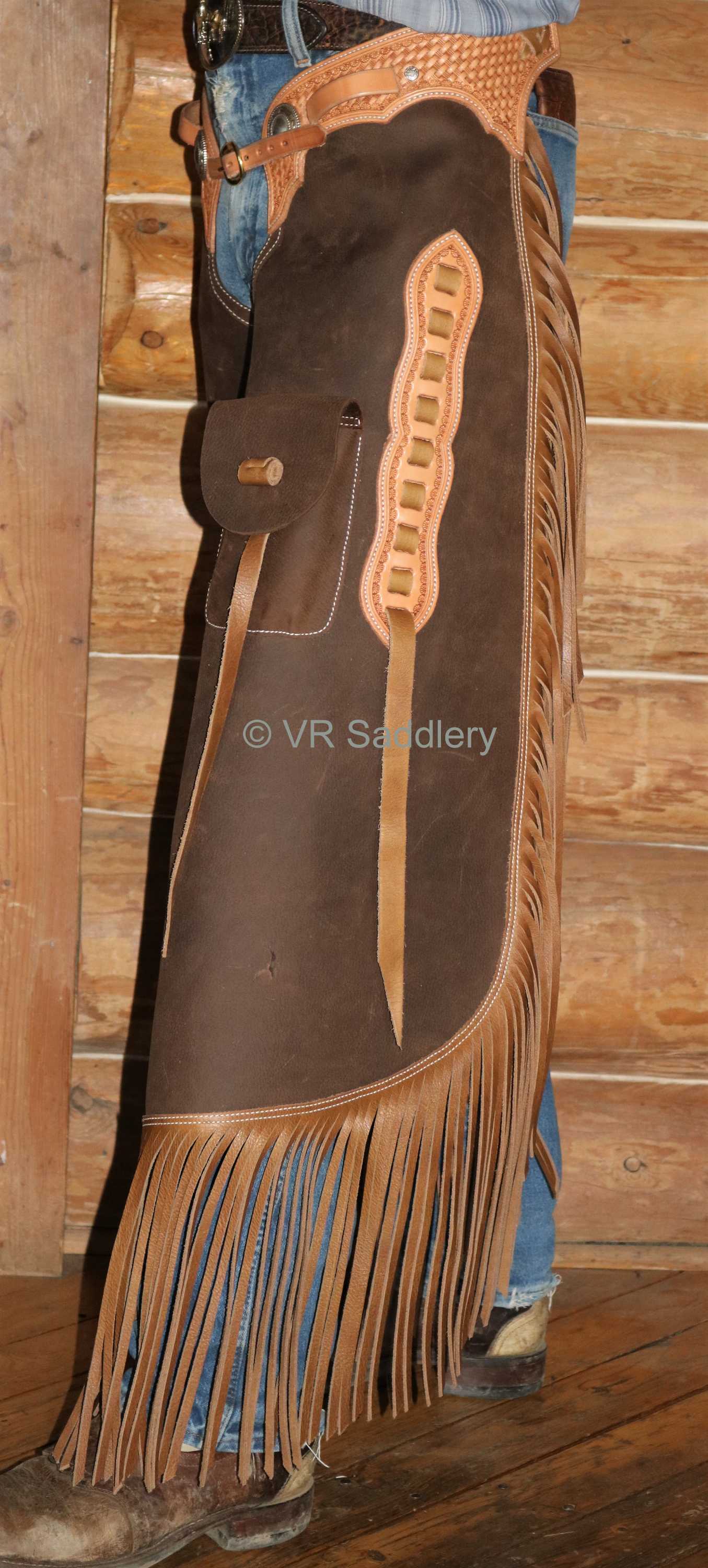 VR Saddlery: Custom Chaps and Chinks